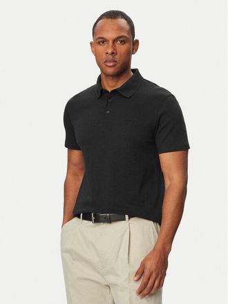 Calvin Klein Poloshirt LV04LH204G Schwarz Regular Fit