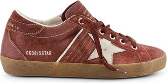 Golden Goose Femme, Chaussures, Rouge, Taille: 37 EU Super-Star Suede Baskets