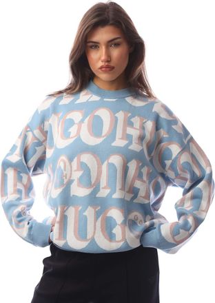 HUGO BOSS Hugo - Sestunni B Pullover für Damen (Hellblau)