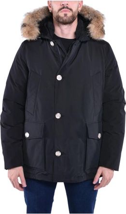 Woolrich Homme, Manteaux, Noir, Taille: L Arctic Anorak