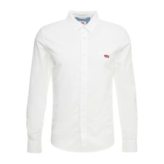 Levi's Homme, Chemises, Blanc, Taille: 2XL Chemise Slim Fit Battery