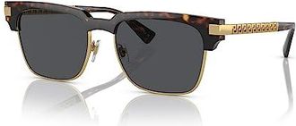 Versace 0VE4447 55 108/87 Lunettes de soleil unisexe-adulte, multicolore (multicolore), taille unique
