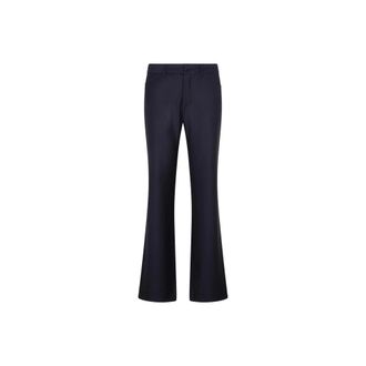 Etro Homme, Pantalons, Bleu, Taille: M Pantalon &Eacute;vas&eacute; &agrave; Rayures