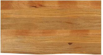 vidaXL Dessus de table &agrave; bord vivant 120x60x2,5cm bois massif manguier vidaXL