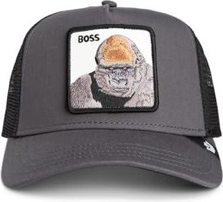 Goorin Brothers Boss Oil Casquette trucker Gris foncé Taille unique