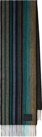Paul Smith Lammwollschal mit Streifen - - Accessories - Herren - Mehrfarbig - ONE SIZE