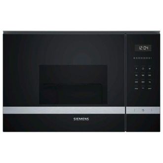 SIEMENS Elektronische Mikrowelle mit Grill iQ500 Schwarzglas - SIEMENS
