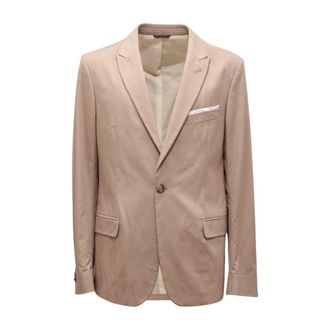 Exte 4266Au Abito Cotton Suit - Homme - Vestes - Beige - Taille: XL