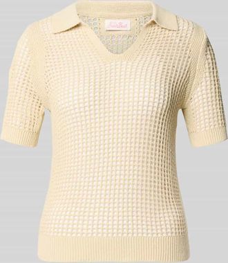 MC2 Saint Barth Strickshirt mit Umlegekragen Modell FLORA