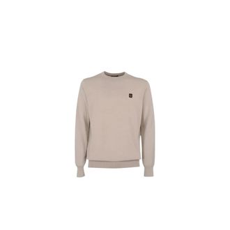 RefrigiWear Rundhals-Strickware - - Knitwear - Herren - Beige - 2XL
