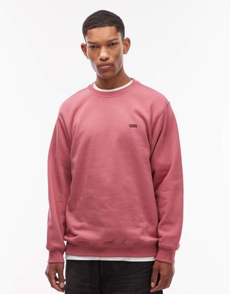 Vans Sweat ample avec logo sur le devant &agrave; gauche - Mauve-Violet