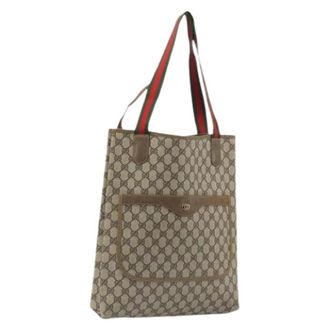 Gucci Pre-owned Vintage GG Canvas Tote - - Pre-owned - Damen - Beige - ONE SIZE