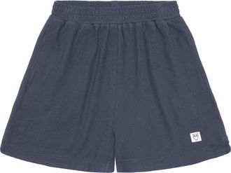 Knowledge Cotton Apparel Damen vegan Shorts Posey Blau