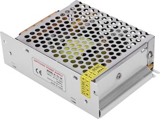 Dioche S-120-24 Schaltnetzteil-Treiberadapter 24V 5A Aluminiumlegierung f&uuml;r LED-Streifenlicht, 3D-Drucker und Gleichstromanwendungen (S-72-24 (V/3 A/72 W) AC