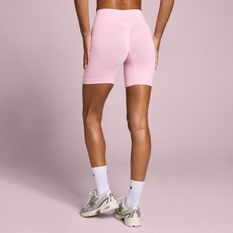 MyProtein Short scrunch sans coutures Tempo MP femme - Rose p&acirc;le - M