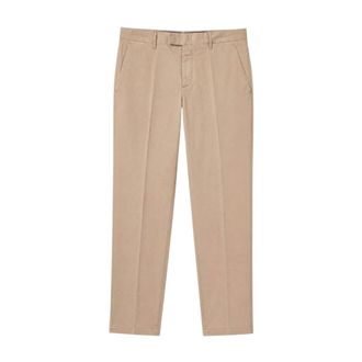 Pantaloni Torino Homme, Pantalons, Brun, Taille: XL Slim-fit Pantalons
