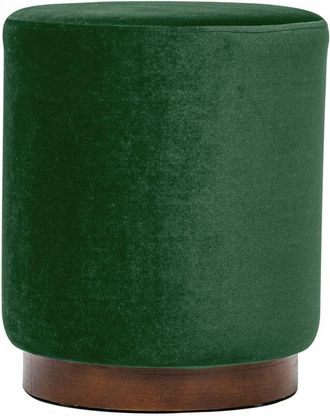 Nordlys Nordlys - Pouf de Salon Base en Bois Marron