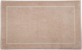 Caleffi Badezimmerteppich 60x100 cm - Weiche & Saugf&auml;hige Badematte - Badvorleger Rutschfest & Waschbar - Eleganter Badteppich, Perfekt f&uuml;r Ihr Badezimmer - B