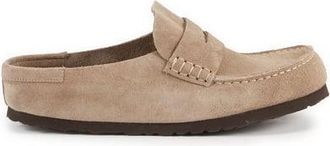 Birkenstock Mocassins Naples en cuir su&eacute;d&eacute;