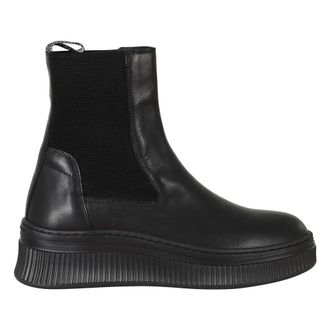 Voile Blanche Chelsea Bottes - Femme - Chaussures - Noir - Taille: 39 EU