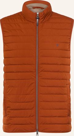 Hackett Steppweste Gilet orange
