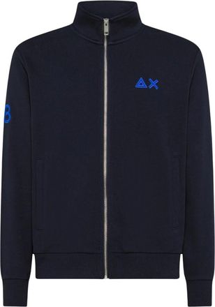 Sun 68 Durchgehender Rei&szlig;verschluss Sweatshirt - - Sweatshirts & Hoodies - Herren - Blau - L