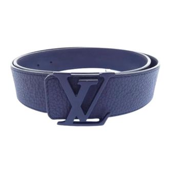 Louis Vuitton Ceinture standard vintage Pre-owned - Homme - Pre-owned - Bleu - Taille: ONE Size