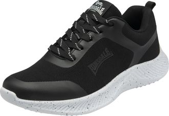 Lonsdale Herren Winton Sneaker, schwarz/weiß, 46 EU