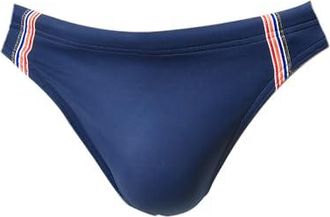 HOM Slip de Bain Micro Nautical Cup Swim Briefs, Marine Ruban rayé, XL Mens