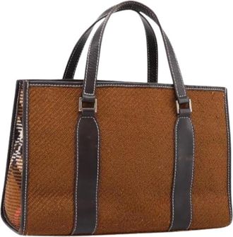 Burberry Sac &agrave; main Pre-owned - Femme - Pre-owned - Brun - Taille: ONE Size