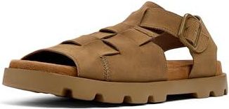 Camper Brutus K100778 Sandales à 2 bandes pour homme, Marron moyen 007, 40 EU