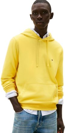 Tommy Hilfiger Essential Terry Hoodie MW0MW37235 Herren Kapuzenpullover, Gelb, Gr&ouml;&szlig;e XL, Gelb (Morningside Yellow), XL