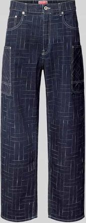Kenzo Jeans mit Allover-Stickerei