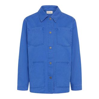 MY ESSENTIAL WARDROBE MWUma Boxy Jacket - - Jackets - Damen - Blau - XS