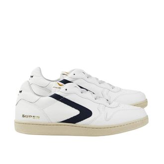 Valsport Klassische Wei&szlig;e Blaue Sneakers - - Shoes - Herren - Wei&szlig; - 40 EU
