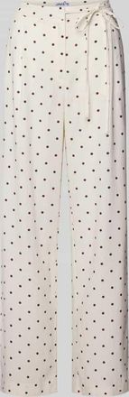 Jake*s Casual Stoffhose mit Schleifen-Detail