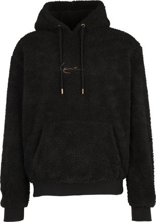 Karl Kani SMALL Signature Teddy Hoodie Black M Black