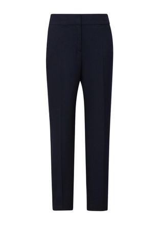 s.Oliver Elegante Slim-Fit-Hose mit Tapered Leg und hohem Bund