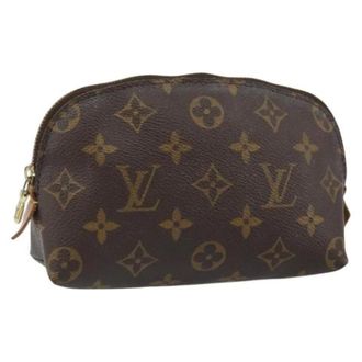 Louis Vuitton Pochette en toile Pre-owned - Femme - Pre-owned - Brun - Taille: ONE Size