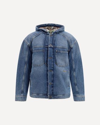 Off-white Bookish padded denim Jacket Male M