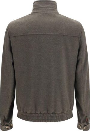 Brunello Cucinelli Merino Wool Jacket - Gray