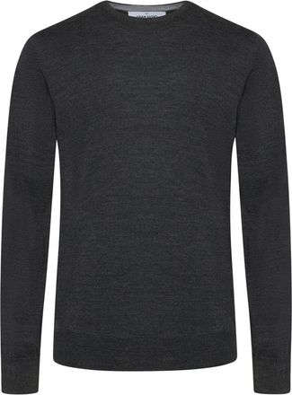 Gran Sasso Softer Pullover aus Merinowolle mit O-Neck in