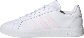 adidas Femme Grand Court TD Lifestyle Court Casual Shoes, Cloud White/Almost Pink/Cloud White, 36 2/3 EU