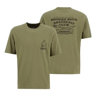 Barbour T-Shirts - - Tops - Herren - Gr&uuml;n - M