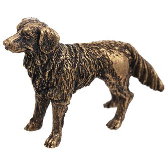 FOMIYES Sch&auml;ferhund Messingornament 1kg Tierfigur als Schreibtisch Dekoration f&uuml;r B&uuml;ro und Wohnraum