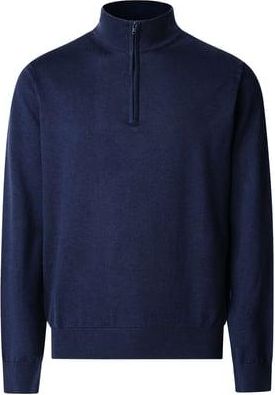 Fa&ccedil;onnable Pull en coton et soie