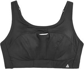 Next Femme Soutien-Gorge de Sport Ultra Fort Impact Active Dry Tech Anti-rebonds, Bonnets C-H Noir 90 I