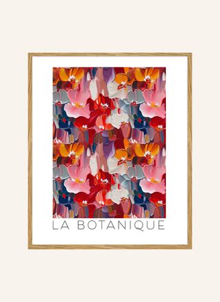 Liv Corday Wandbild La Botanique Mit Rahmen weiss