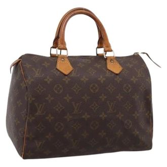 Louis Vuitton Sac &agrave; main Speedy 30 Pre-owned - Femme - Pre-owned - Brun - Taille: ONE Size