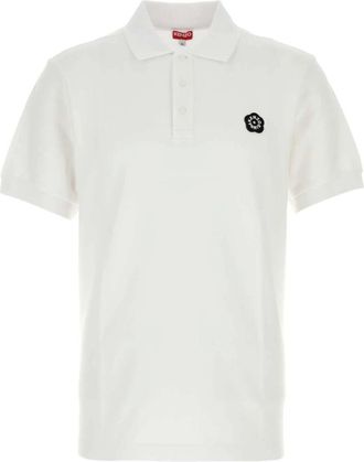 Kenzo Homme, Tops, Blanc, Taille: XL Polo Chemises